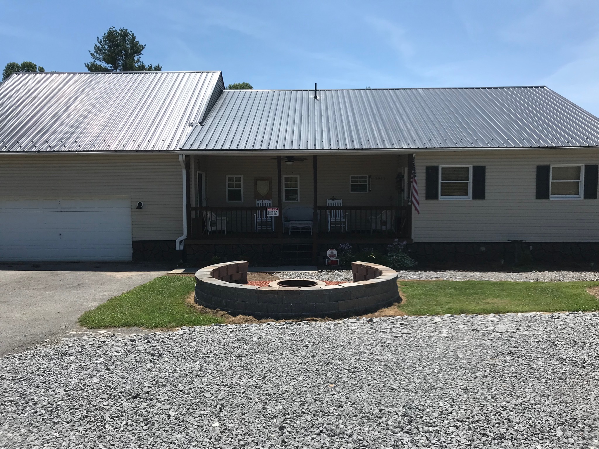 BLATV Front of House New Fire Pit – Browning-Lambert ATV Resort